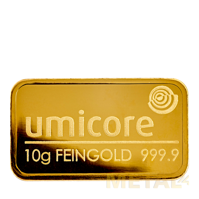 Goudbaar 10g Umicore | LBMA | 100% nieuw - met certificaat